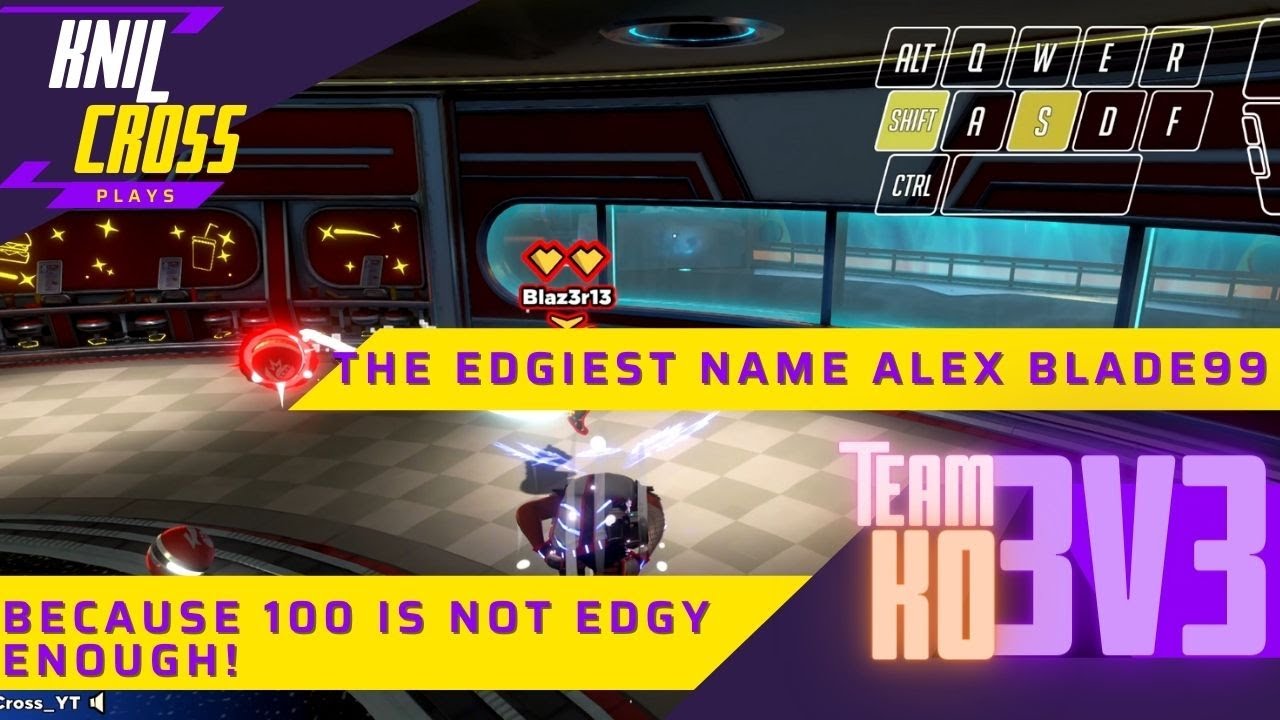 Alex Blade The main Character of the "Edgiest" film! on Knockout City ...