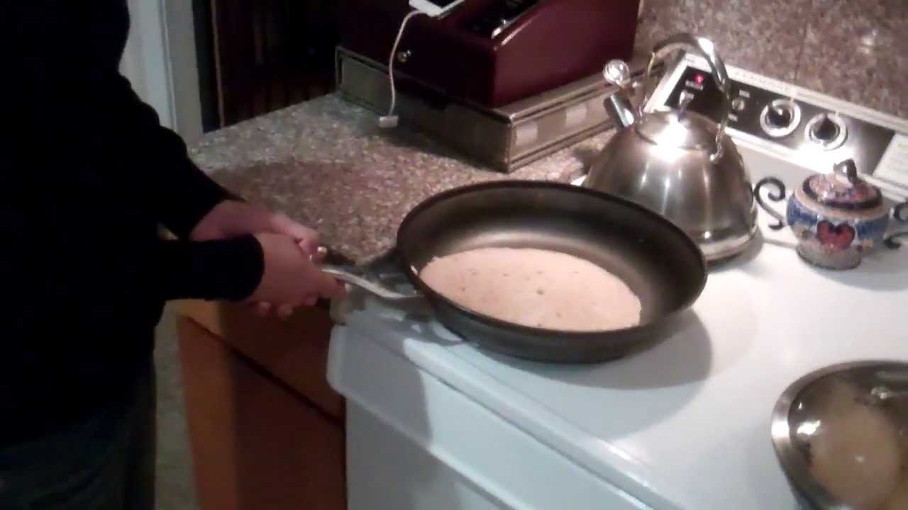 First Pancake Flip - YouTube