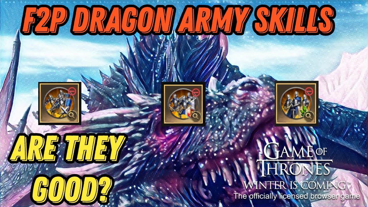 F2P Dragon Army Skills Gotwic - YouTube