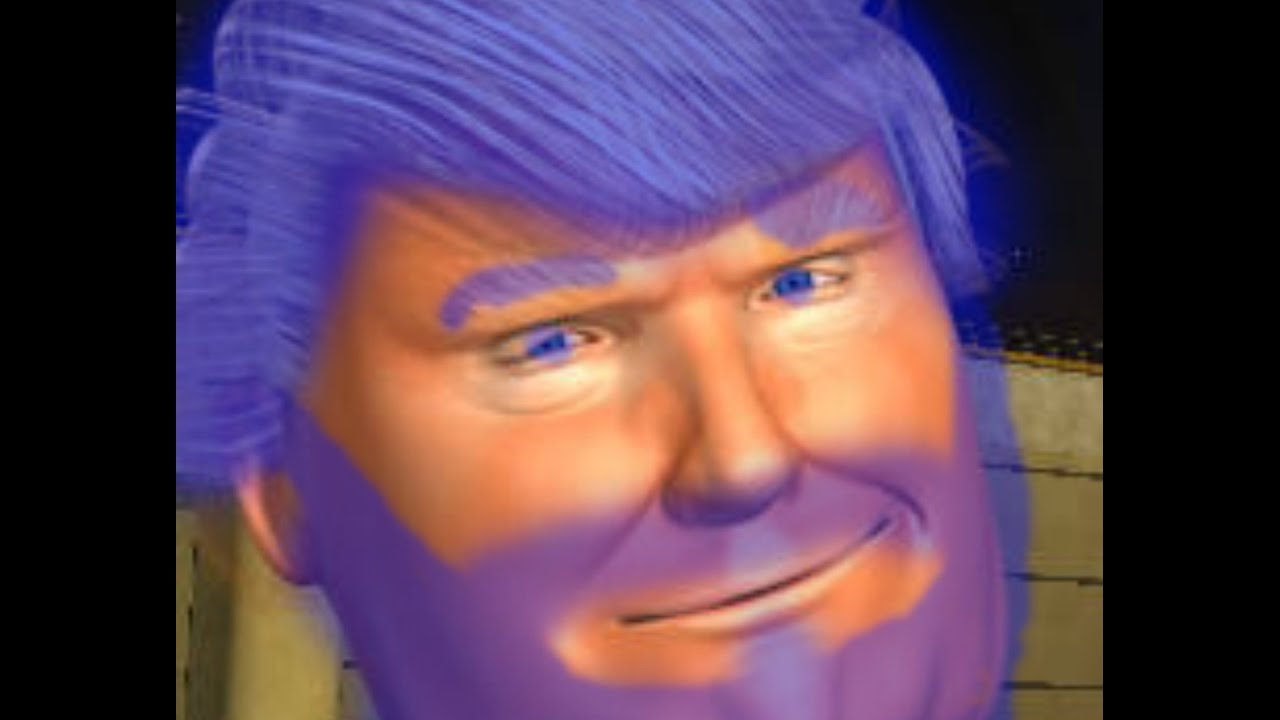 IM A BLUE HAIR TRUMP!| DONALD TRUMP TYCOON - YouTube
