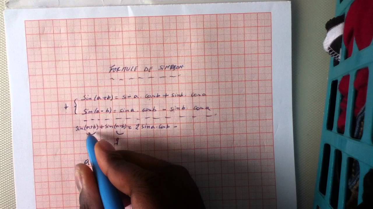 Apprendre trigonométrie - Formule de Simpsons - YouTube