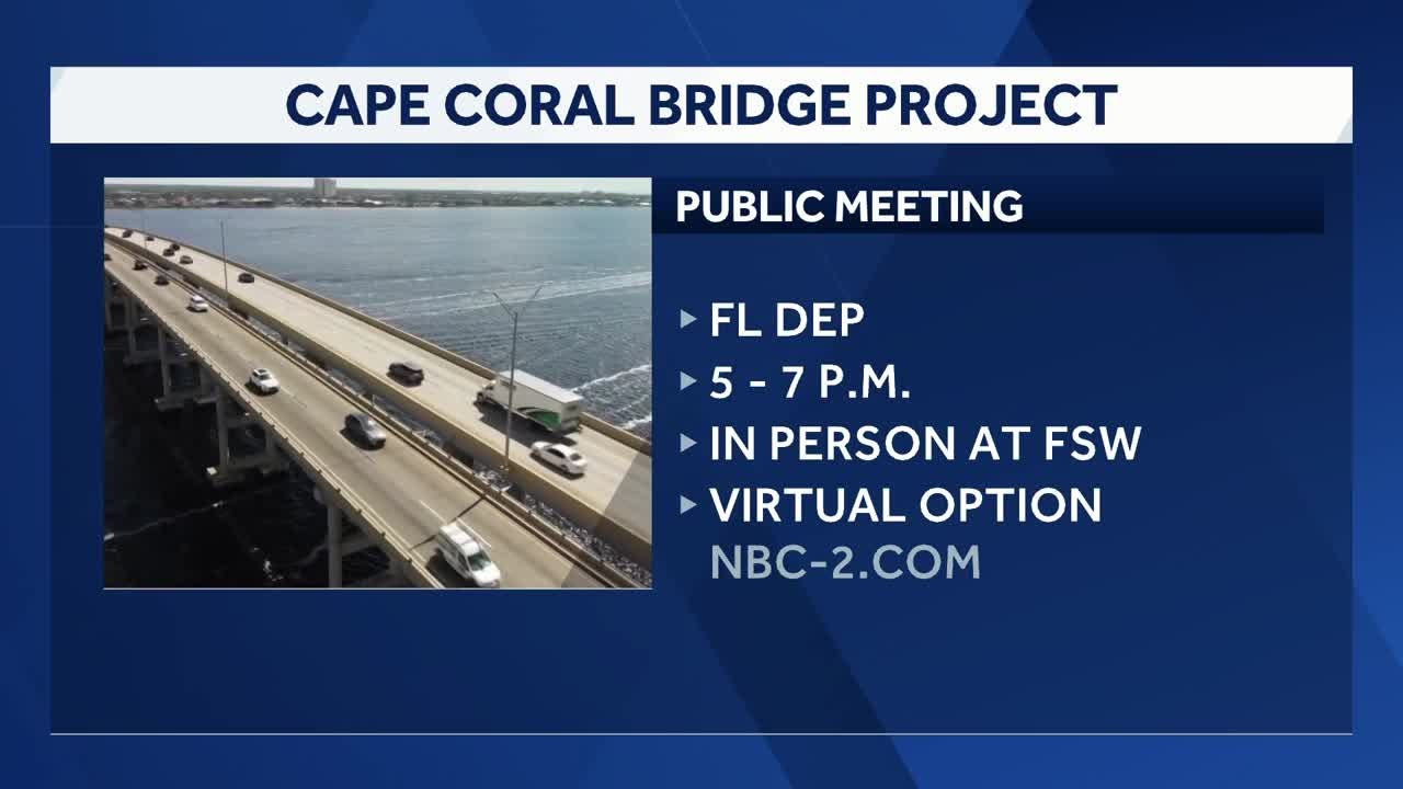 Share input on Cape Coral Bridge Project tonight - YouTube