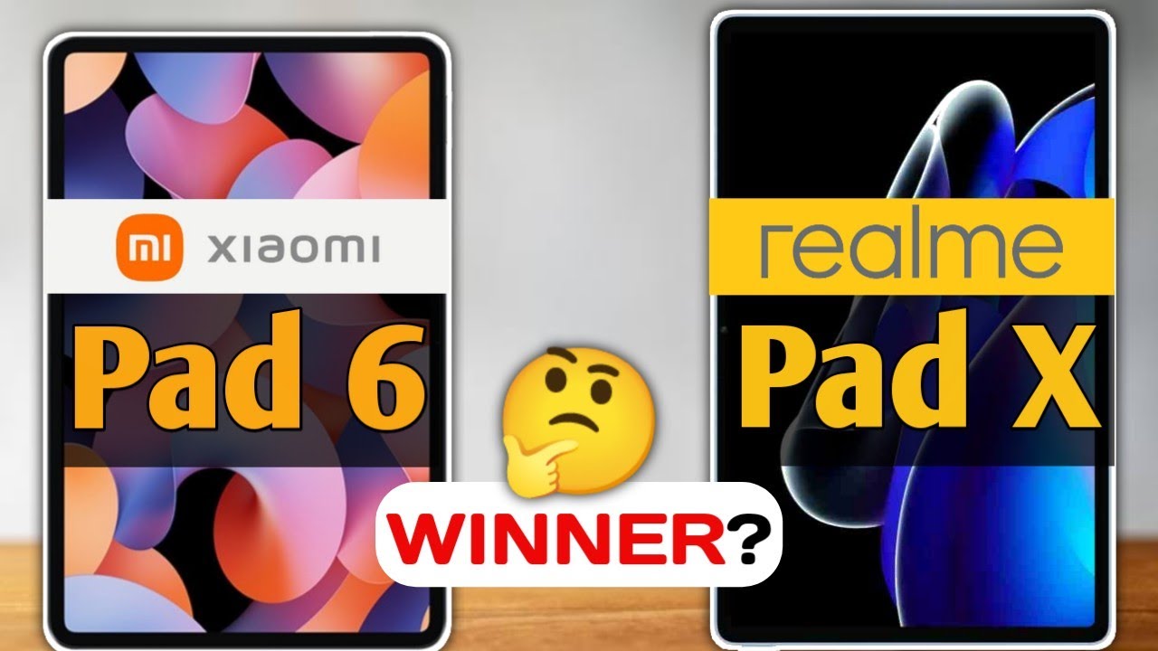 Xiaomi Pad 6 vs realme Pad X : Winner 🔥🤔 - YouTube