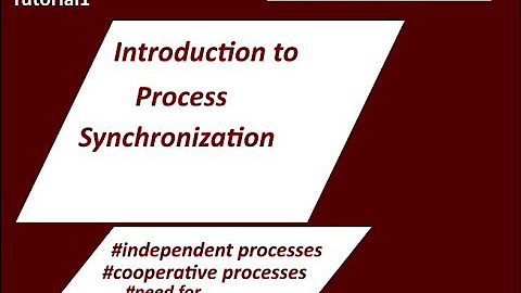 Process synchronization - YouTube