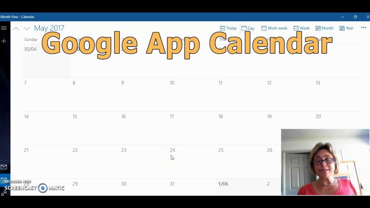 Google App Calendar- Go ANYWHERE Be ANYWHERE - YouTube