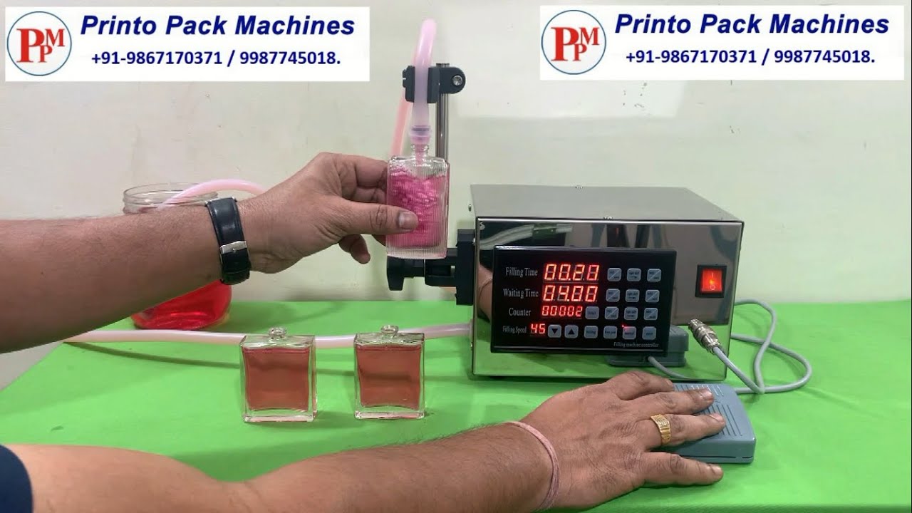Perfume filling machine | Digital perfume filling machine | Low cost ...