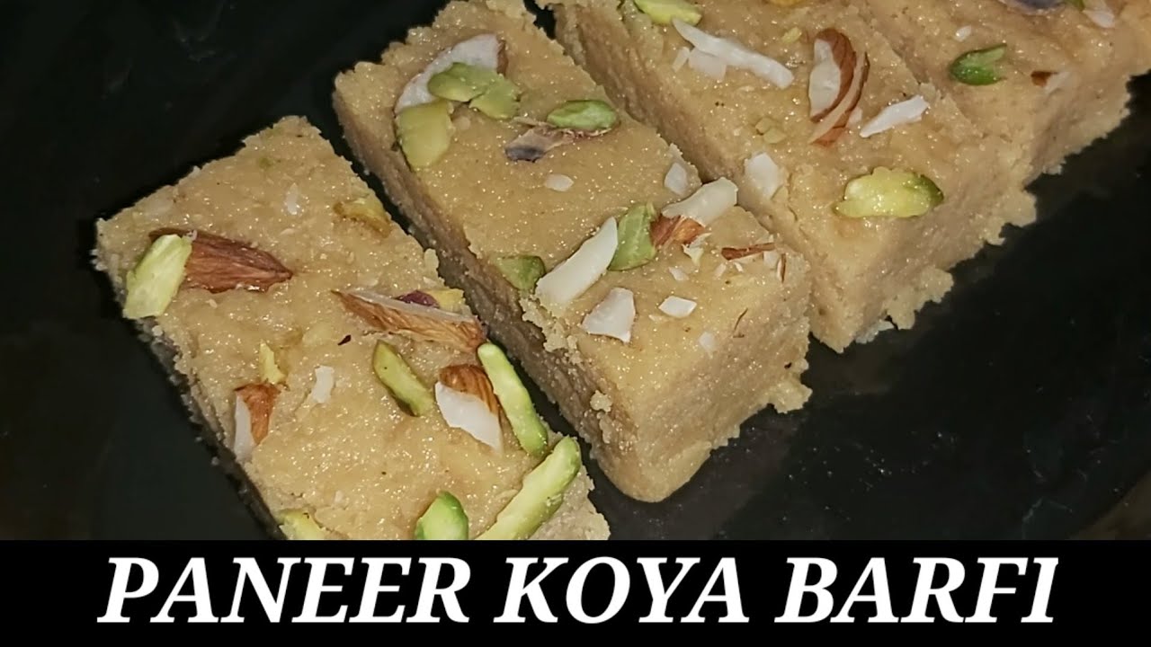Diwali Special Sweet Paneer koya Barfi||Paneer Sweet Recipe||Mava,Koya ...