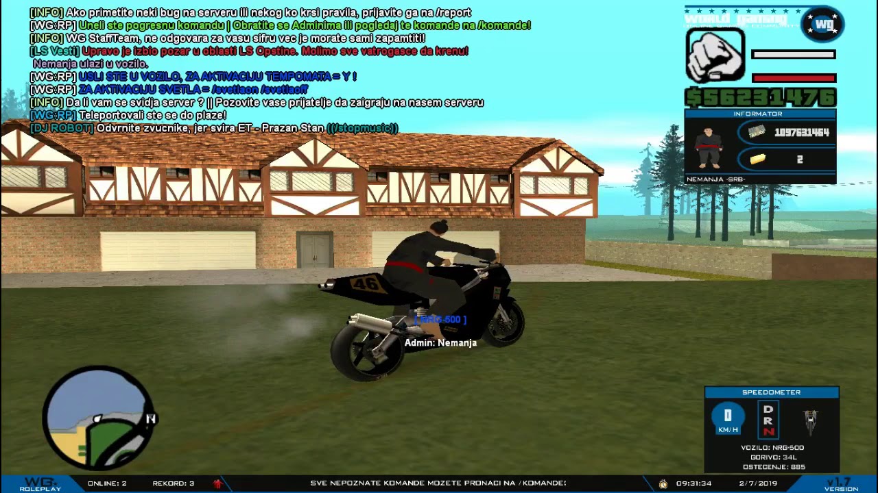 Novi Samp Server ? | Prezentacija Mog Samp Servera - YouTube