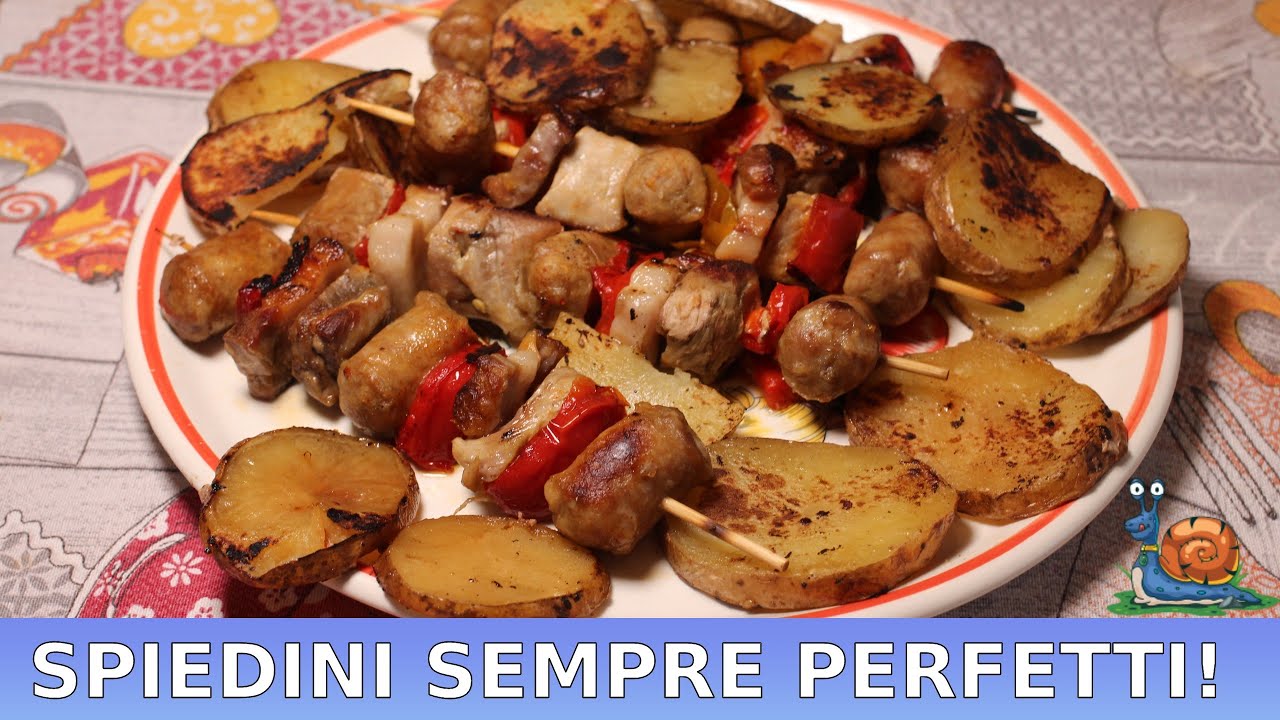 Spiedini di carne con la slow cooker - YouTube