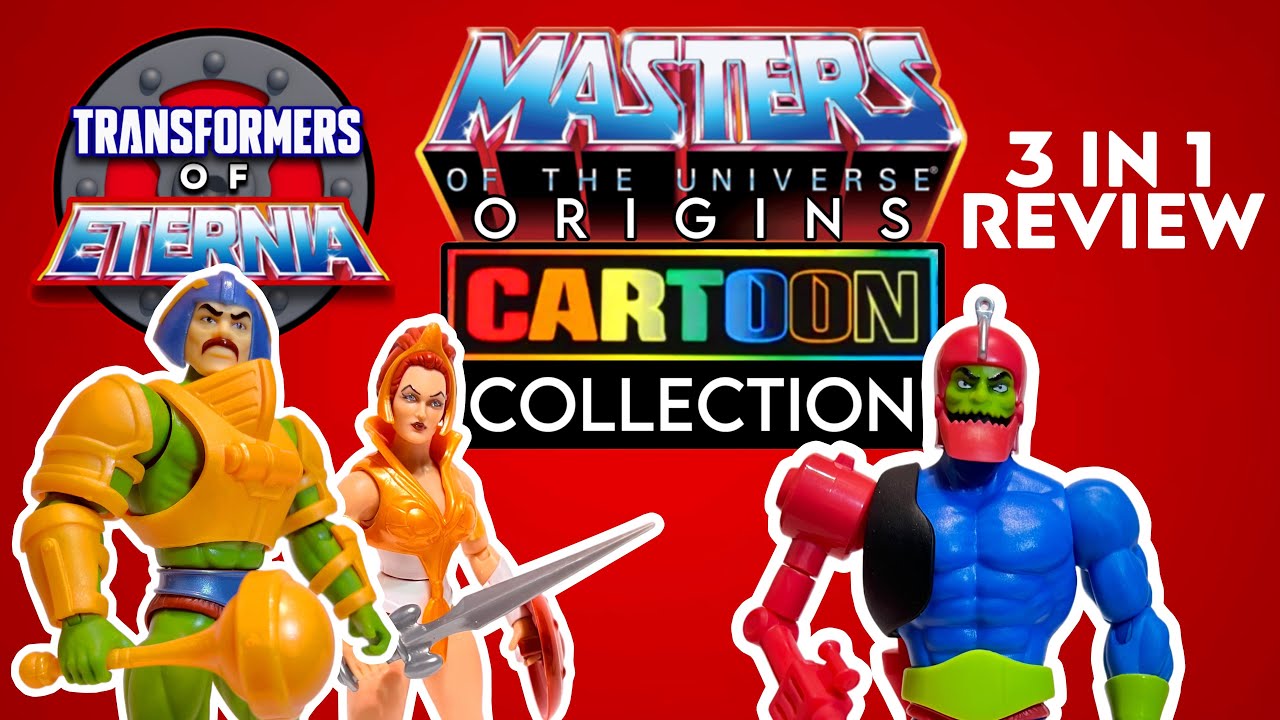 Masters of the universe origins cartoon collection 3 in 1 review # ...