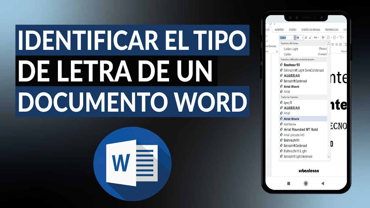 Cómo identificar el tipo de letra de un documento WORD - Guía fácil y ...