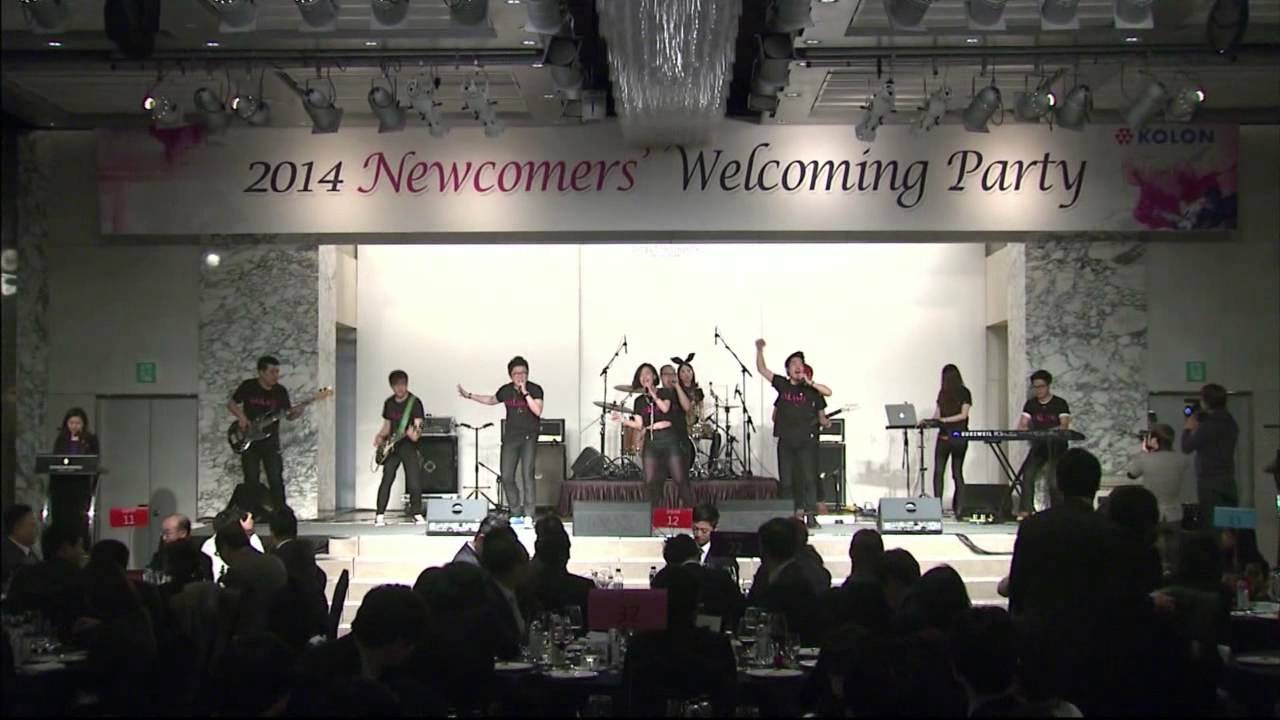2014 코오롱그룹 신입사원 M13기 Newcomers' Welcoming party - YouTube