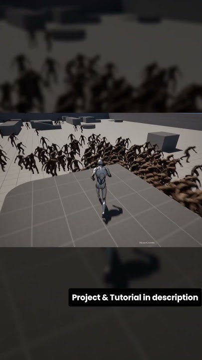 #unrealengine #Niagara #Zombie Horde Simulation - YouTube