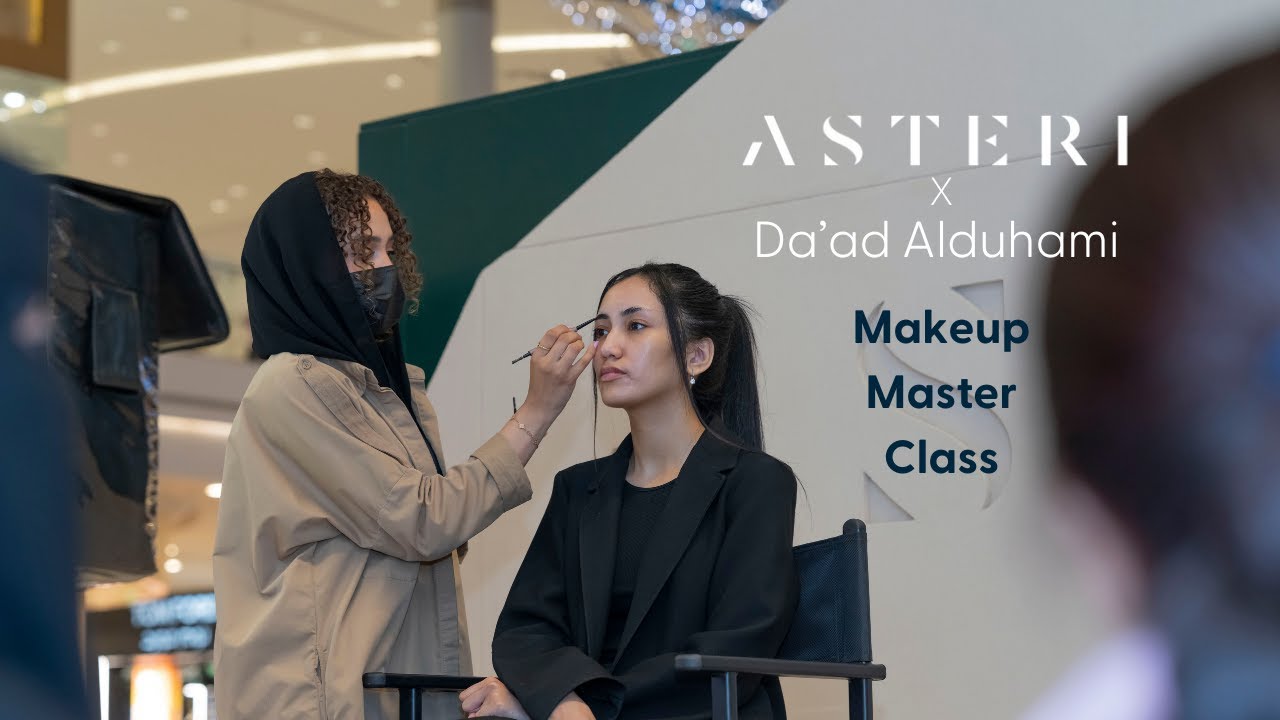Asteri Beauty - Da’ad Alduhami Makeup Master Class - YouTube