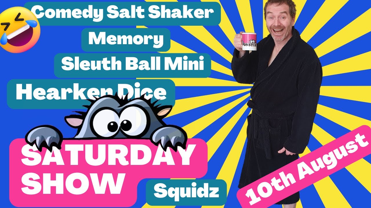 The Saturday Show August 10th - www.MonsterMagic.co.uk - YouTube
