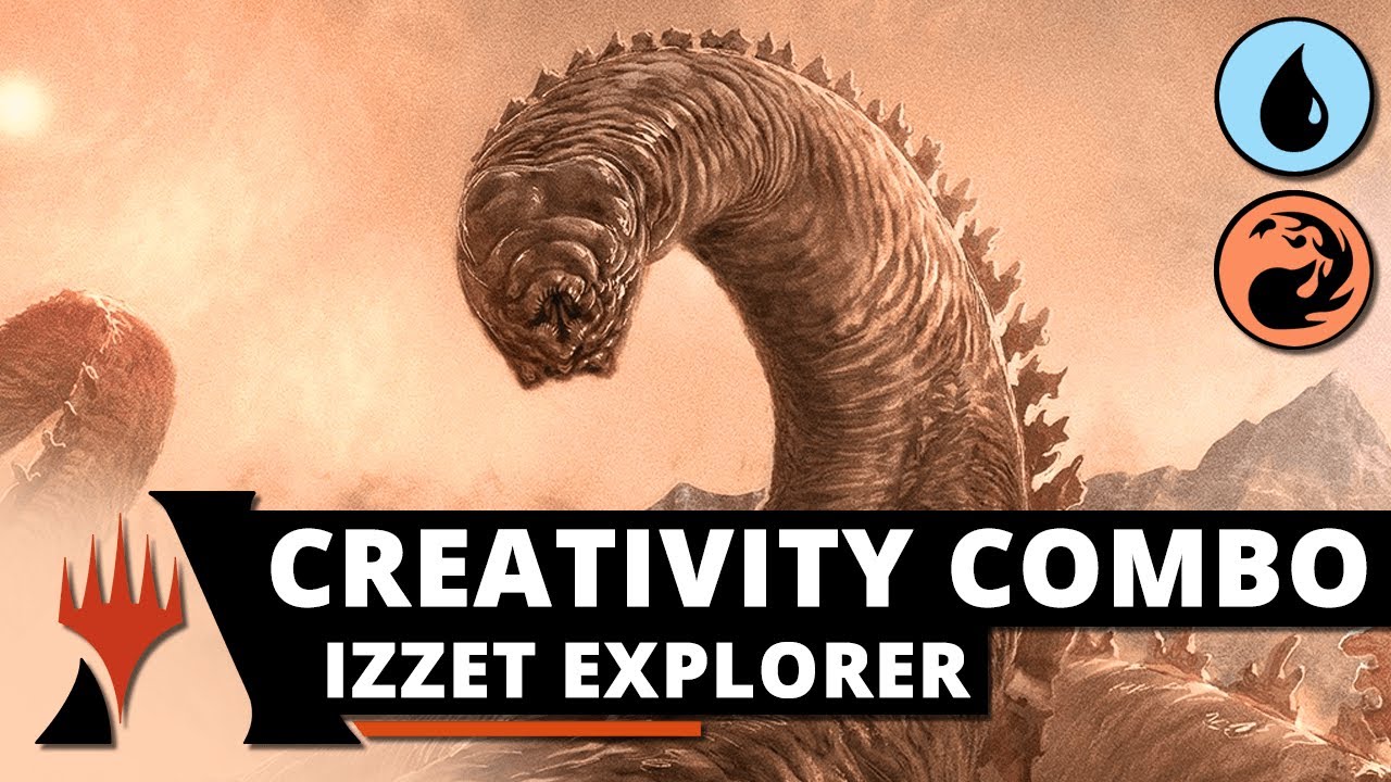 💧🔥 2 CARDS, 30 DE DANO! → IZZET CREATIVITY COMBO no EXPLORER! | (Magic Arena) - YouTube