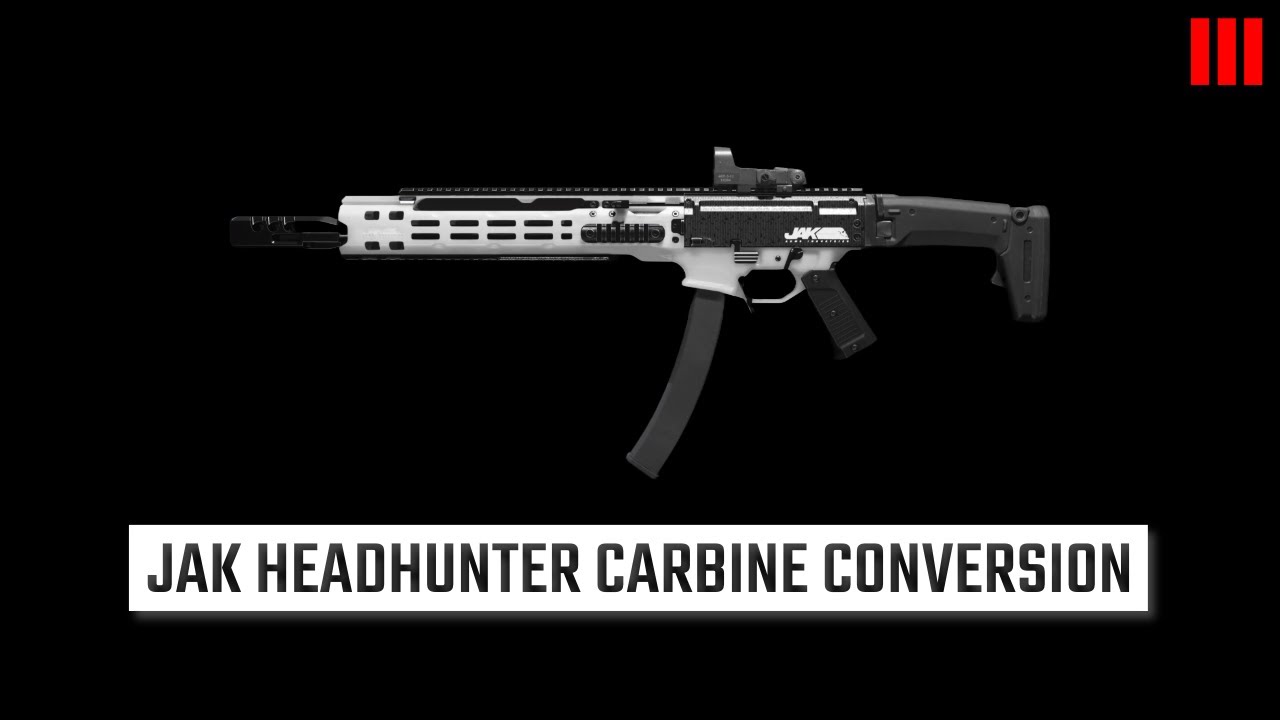 JAK HEADHUNTER CARBINE CONVERSION: RIVAL-9 Conversion Kit (Modern ...