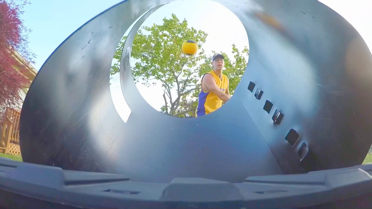 QB54 Trick Shot- The Yard Games World Trick Shot - YouTube