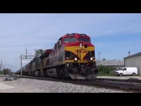 KCS 4582 at Rondout, IL - YouTube