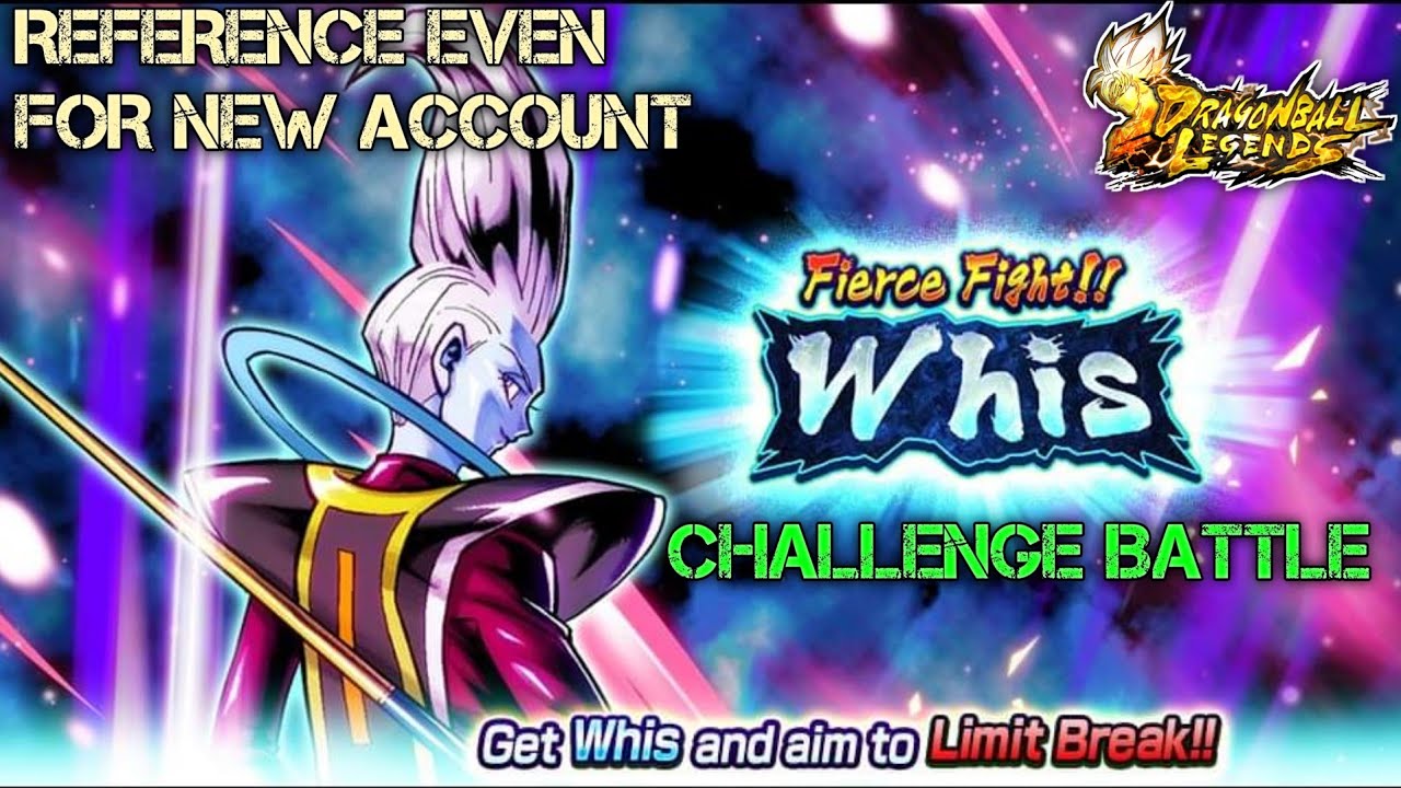 FIERCE FIGHT WHIS CHALLENGE BATTLE SOLOING | Dragon Ball Legends ...
