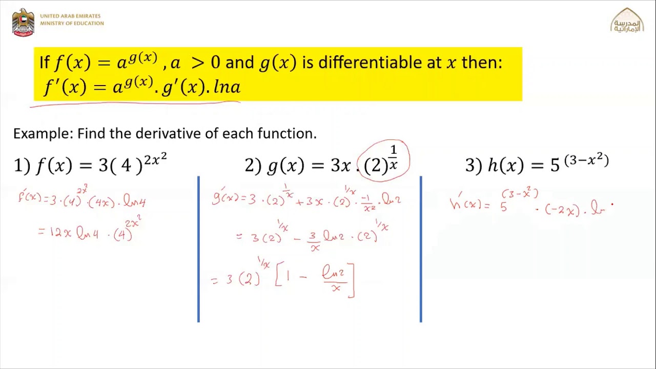 Math G12 Adv 3 7 Part 1 - YouTube