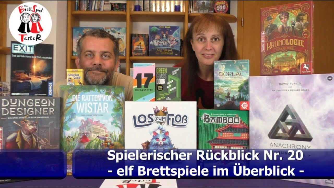 Spielerischer Rückblick Nr. 20 - elf Brettspiele im Überblick ...