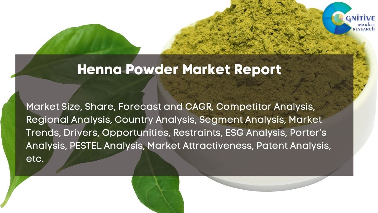 Henna Powder Market Report 2024| Forecast, Industry Trend,share Price ...