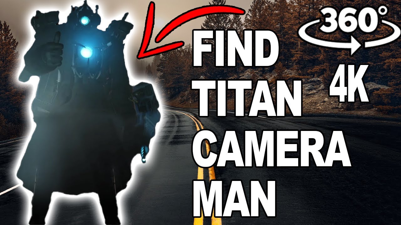 Skibidi Toilet 🚽 360° VR Finding Challenge 🔍Titan Cameraman - YouTube