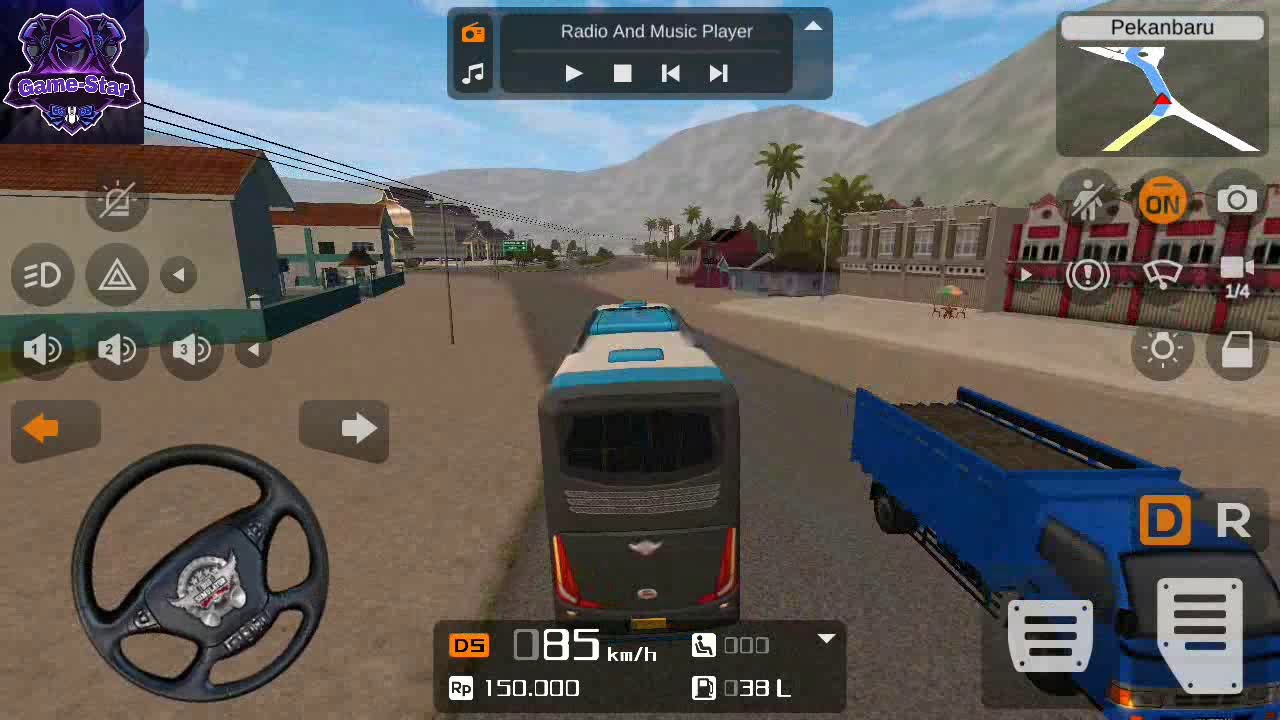 mobile bus simulator | #7 | first gameplay HD | mobile bus | simulator ...