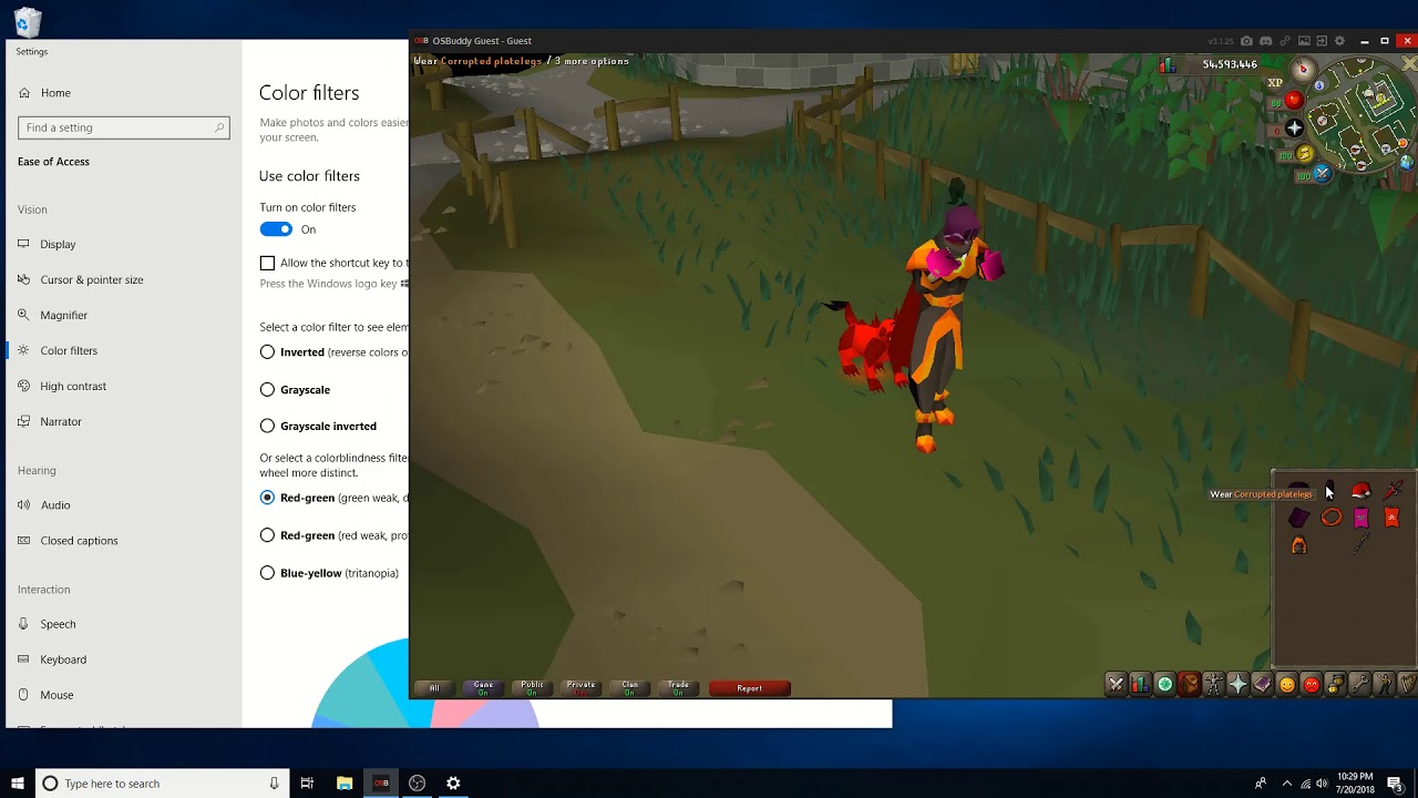 HOW TO CHANGE RUNESCAPE GRAPHIC COLOR AND MOUSE SPEED! - YouTube