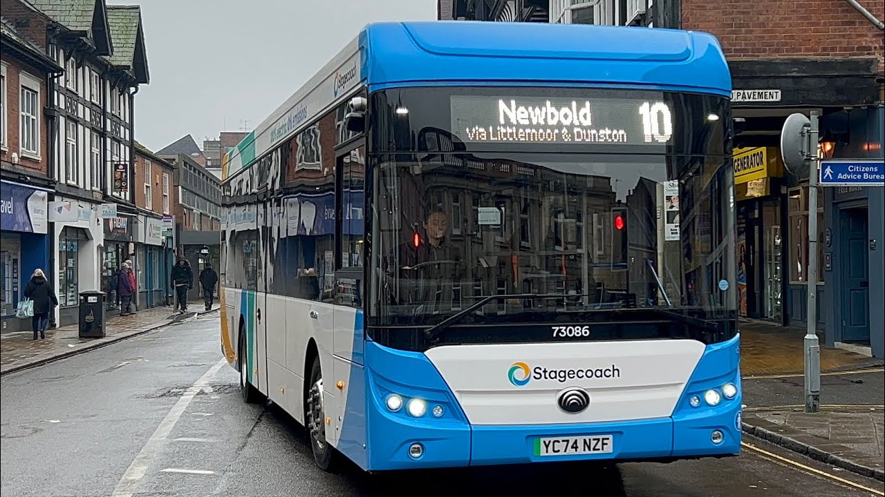 *Brand New* Stagecoach Chesterfield Yutong E12 73086 at chesterfield ...
