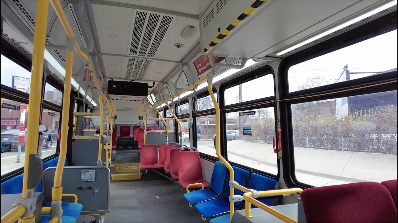 TTC 30 High Park North Bus Ride #3320 from Runnymede & Dundas to High ...