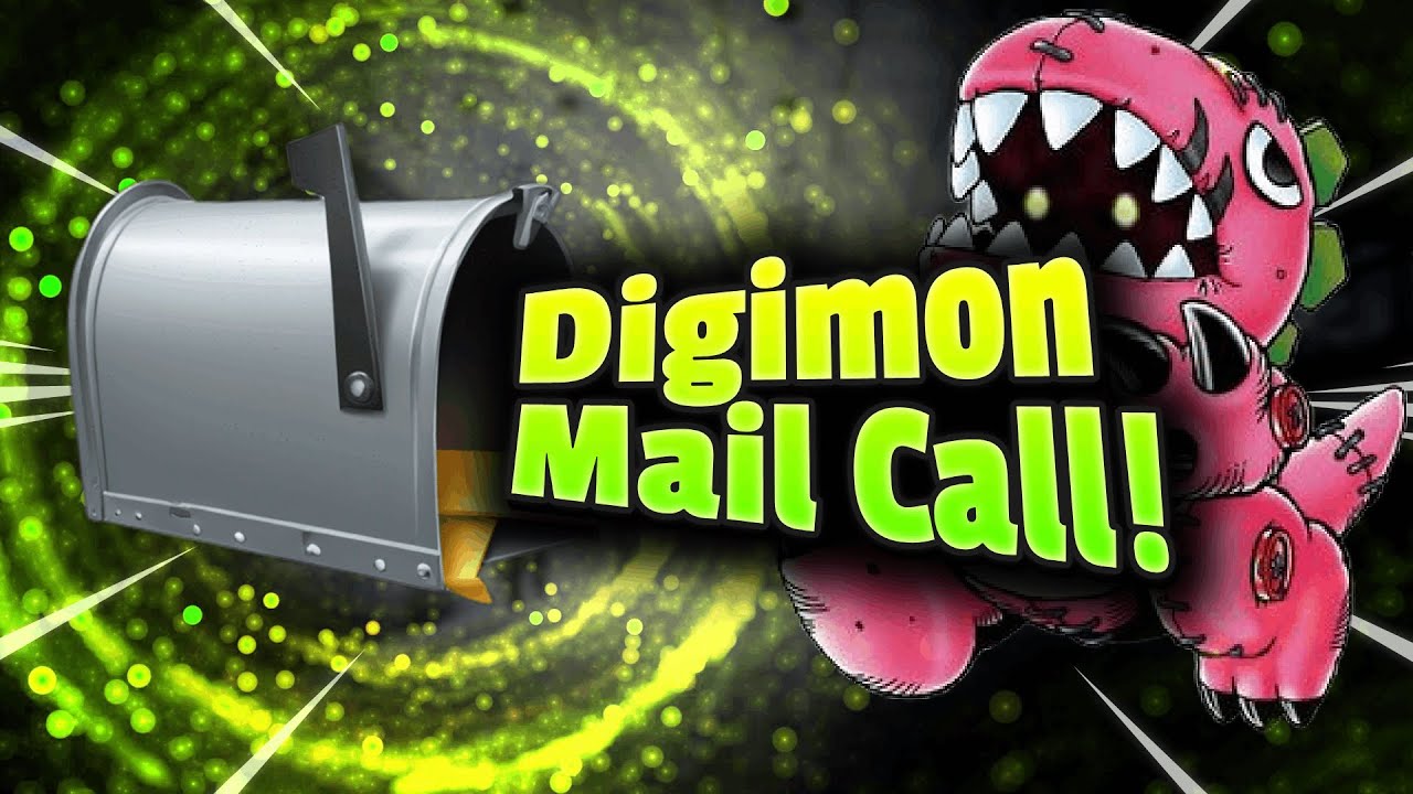 Unboxing Digimon Mail! - YouTube