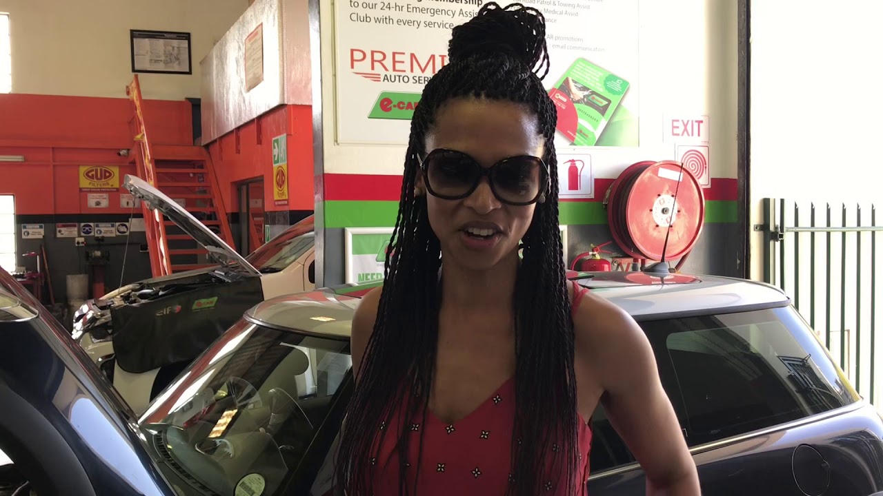 Vanessa Marawa from Vuma FM Radio having her car serviced at Premier ...