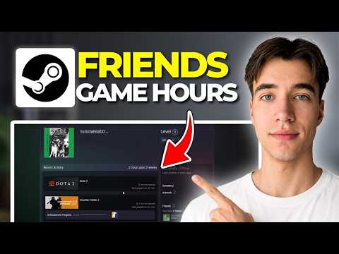How To See Friends Game Hours On Steam 2026 | Tutorial 2026