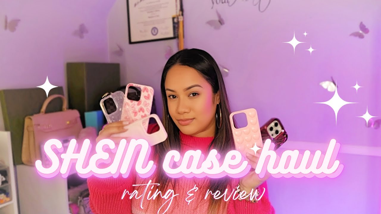 SHEIN case haul + rating | You get what you pay for - YouTube