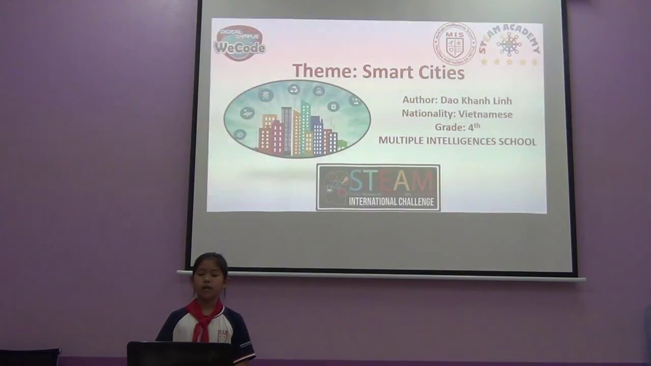 Học viện STEAM: Self Declaration DC WeCode 2018 - Đào Khánh Linh - YouTube