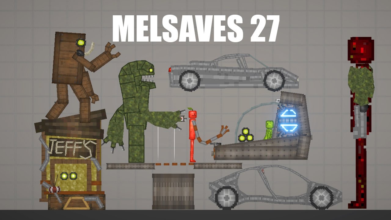 PEOPLE SANDBOX MELON PLAYGROUND SAVES #27 - YouTube