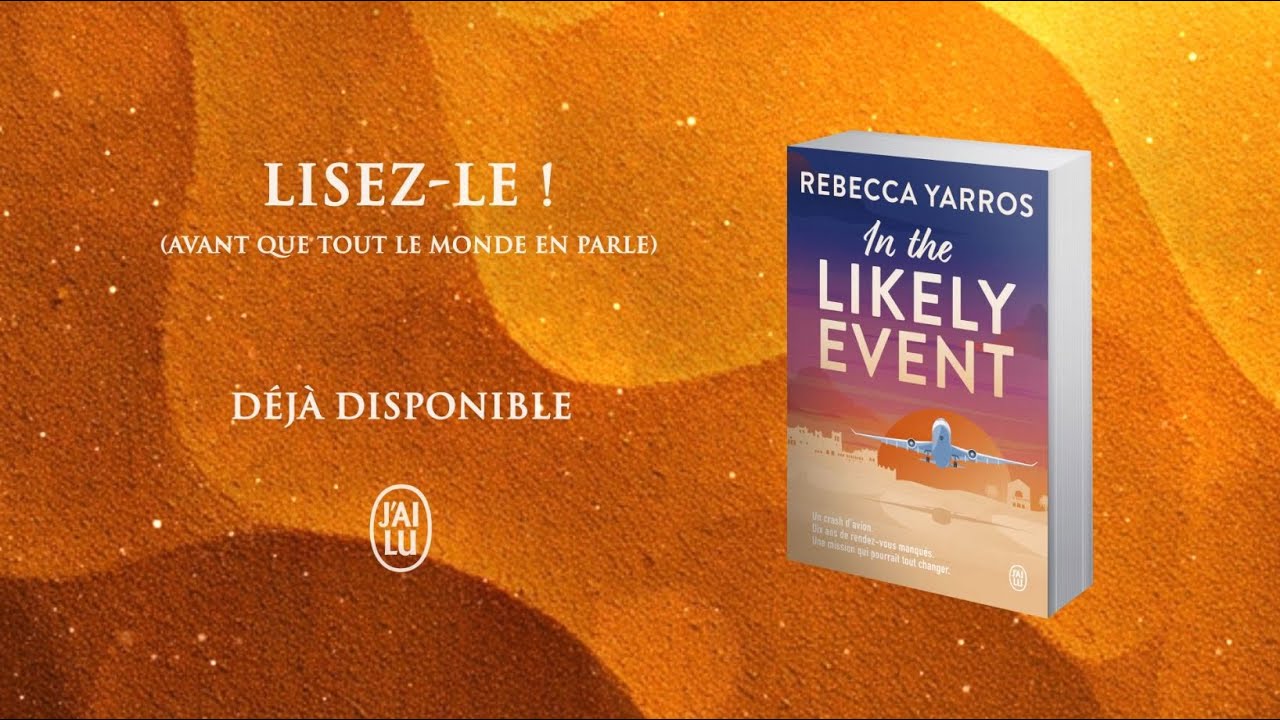 In the Likely Event - Rebecca Yarros - YouTube