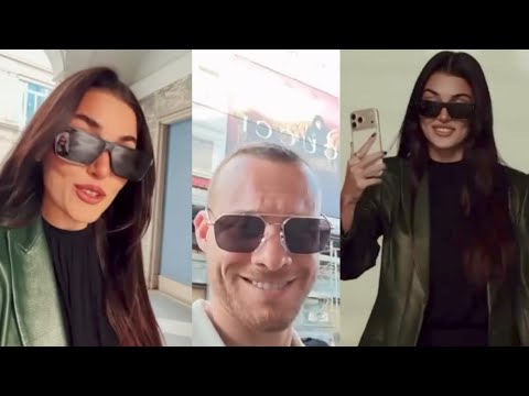 Kerem Bursin Important Message for Italian Fans !Hande Ercel New Vogue Milan Vedio