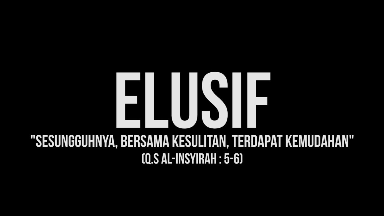 ELUSIF - SMAN 1 Cianjur Short Movie - YouTube