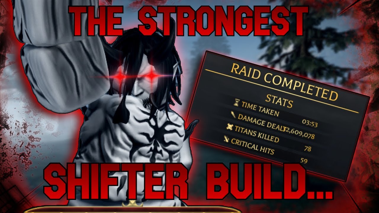The Most OVERPOWERED Shifter Build... | AOT: Revolution - YouTube