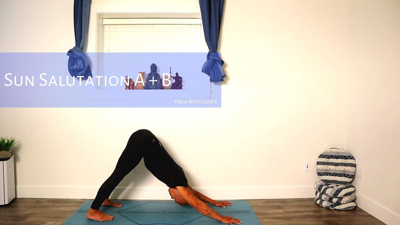 Sun Salutation A + B | Beginners Guide - YouTube