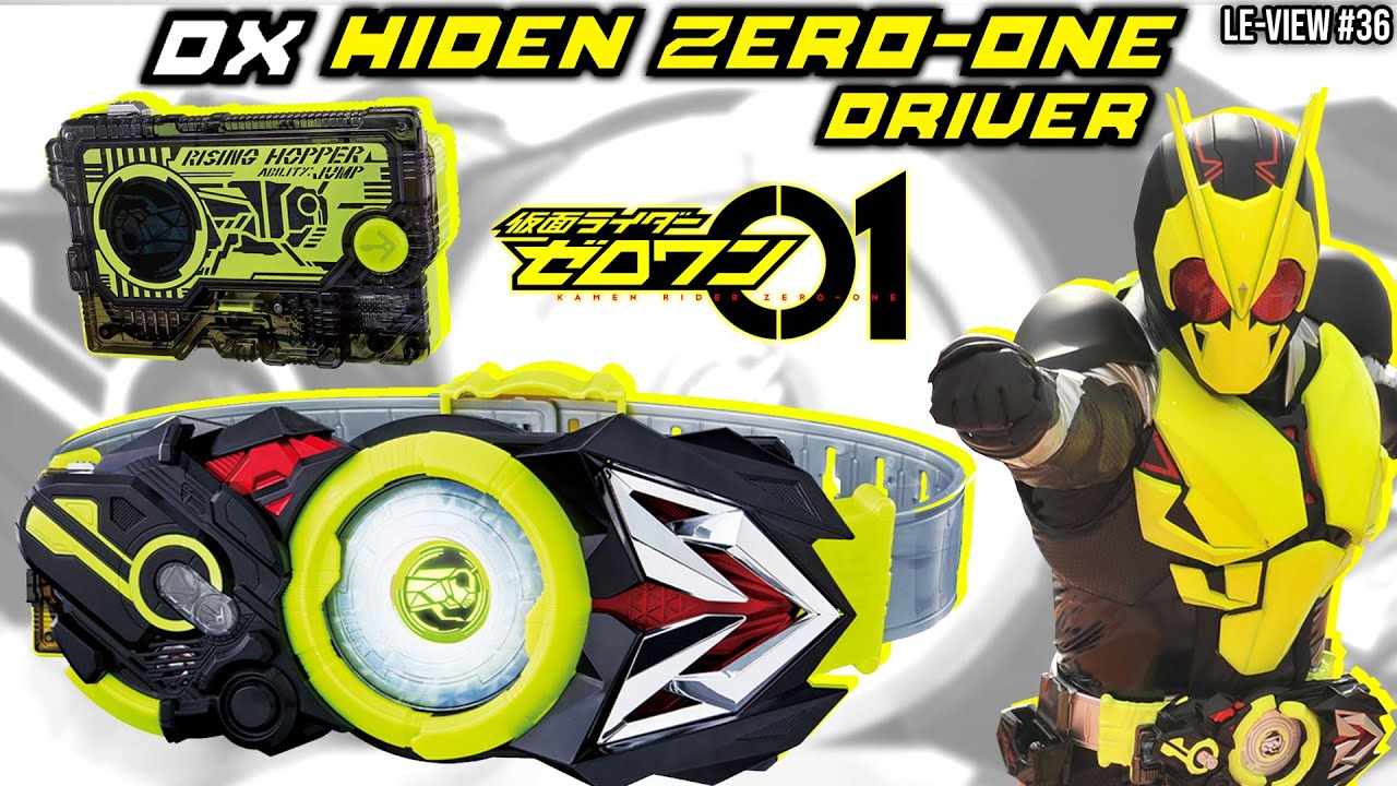 [ Le-View #36 ] DX HIDEN ZERO ONE DRIVER / DX 飛電ゼロワンドライバー Kamen Rider ...