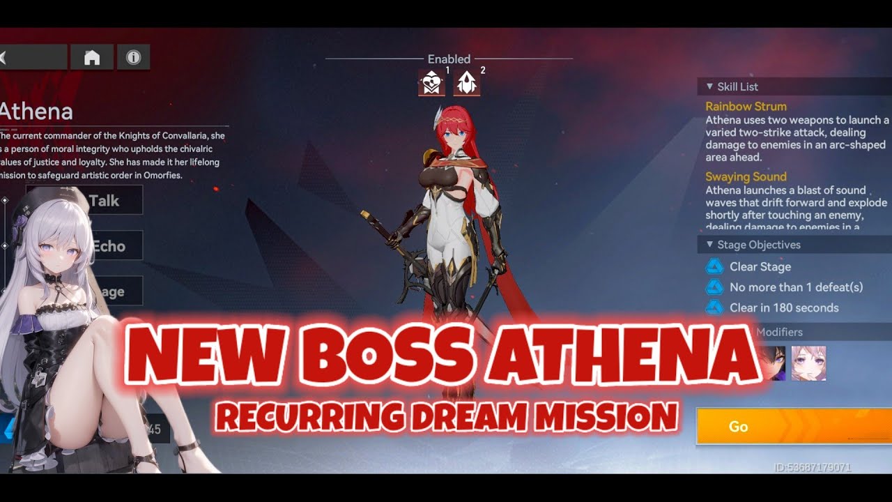 RECURRING DREAM NEW BOSS ATHENA || AETHER GAZER - YouTube