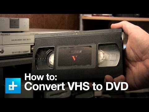 So konvertieren Sie VHS-Kassetten in DVDs