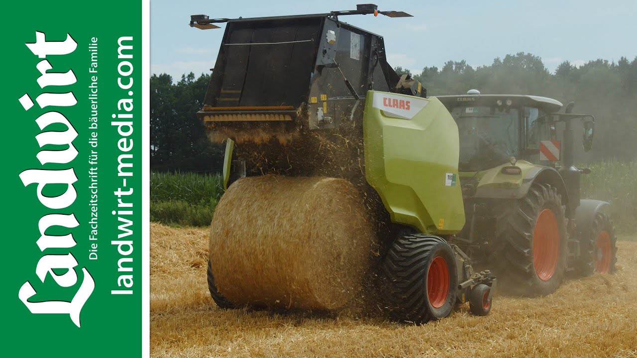 Test: Claas Variant 565 RC - Vorserie | landwirt-media.com - YouTube