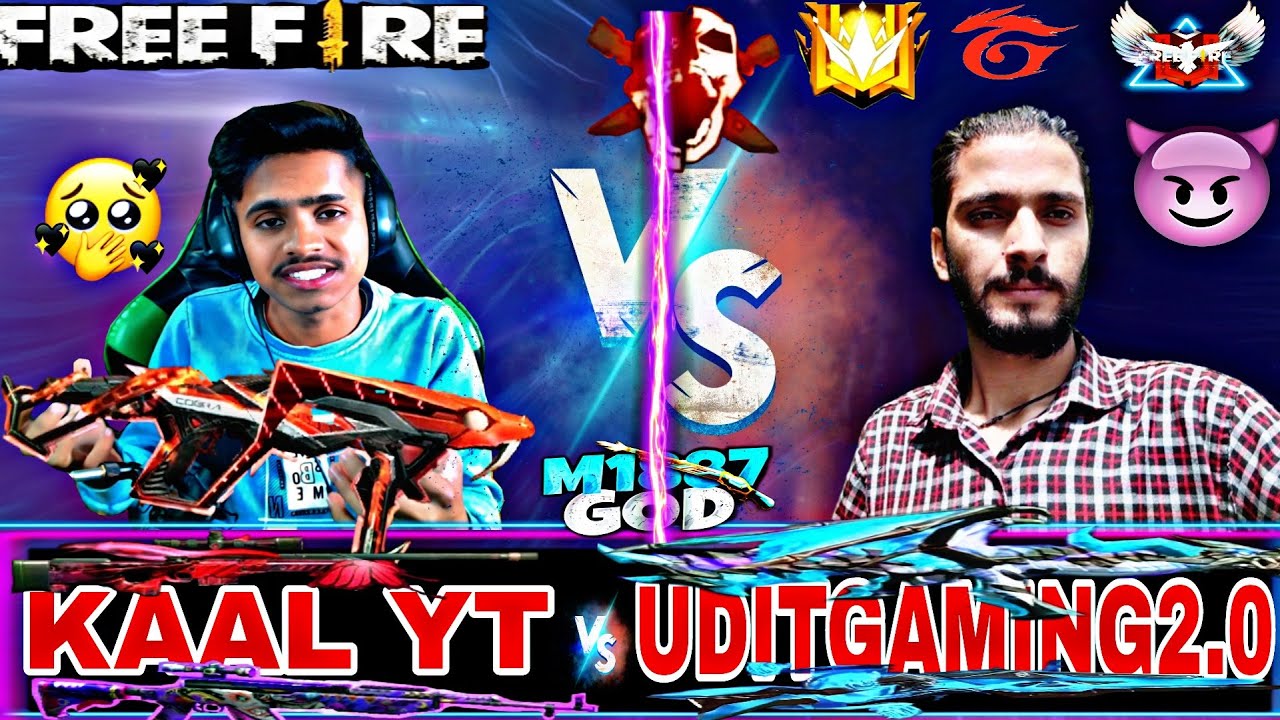 Kaal Yt Vs UditGaming 😡👻Custom Challenge/Call Me Noob Kaal Bhai/Kaal Yt ...