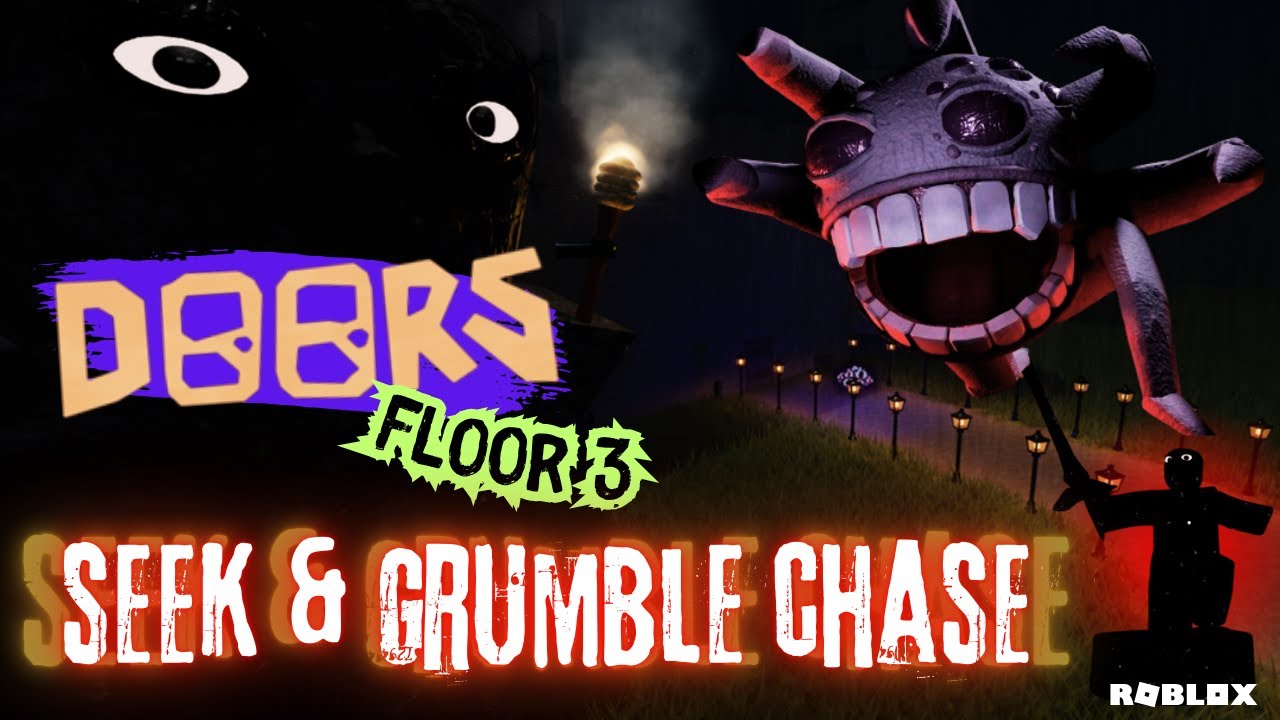 DOORS Floor 3 [The CASTLE] SEEK CHASE & GRUMBLE CHASE | ROBLOX - YouTube