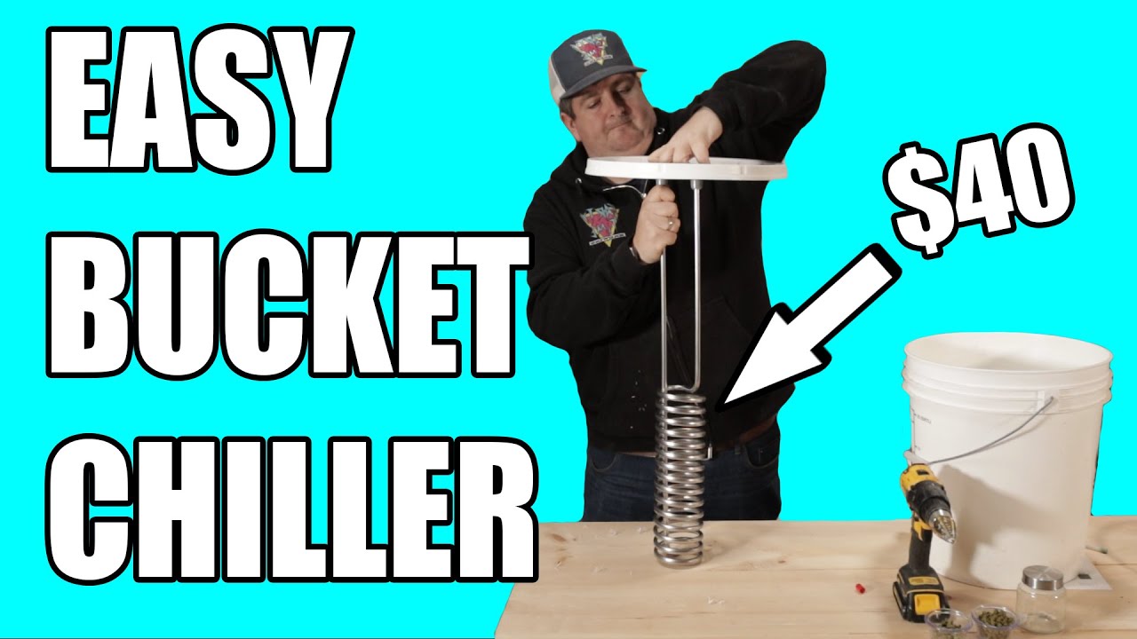 Cheap and Easy Chilling Coil in a Bucket | Brewing DIY - YouTube